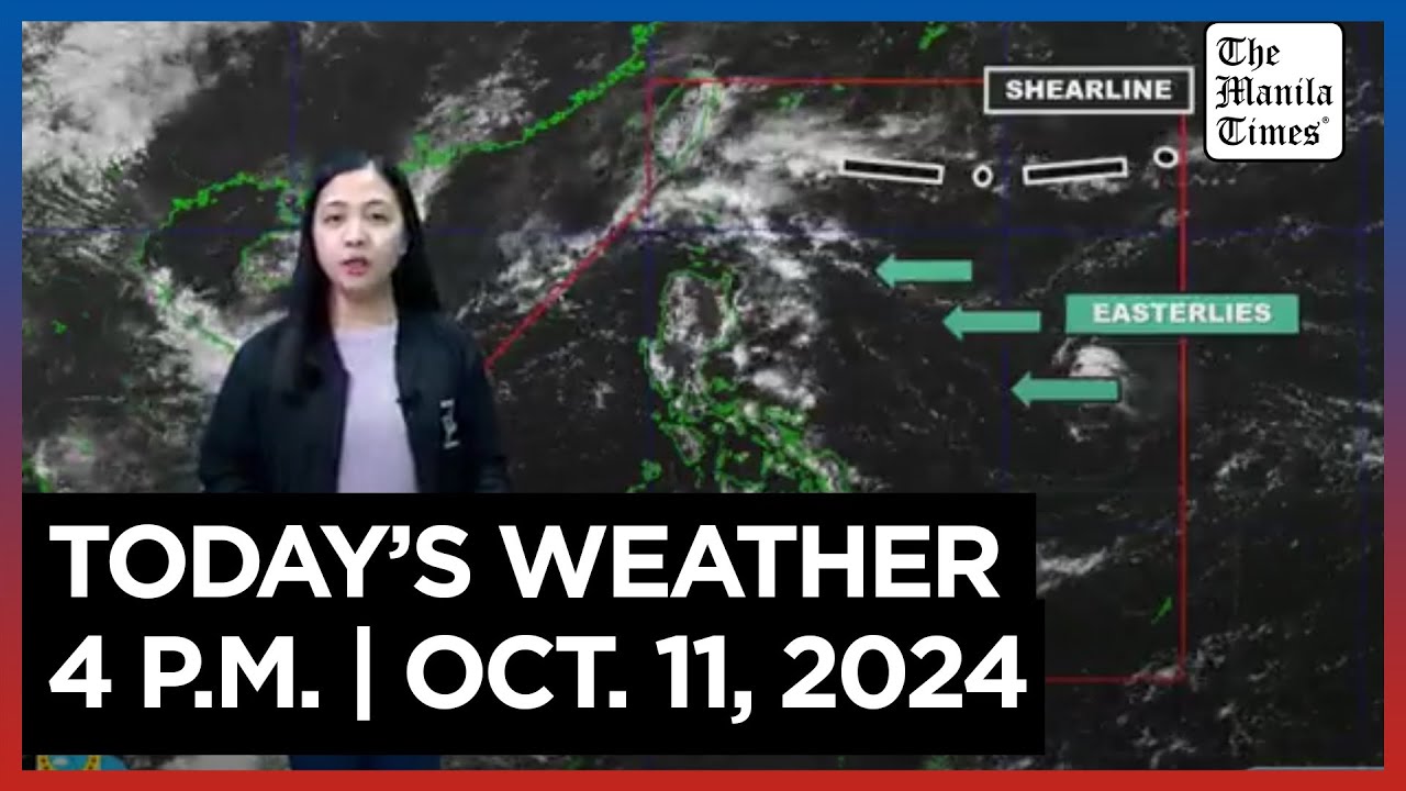 Today's Weather, 4 P.M. | Oct. 11, 2024 - YouTube
