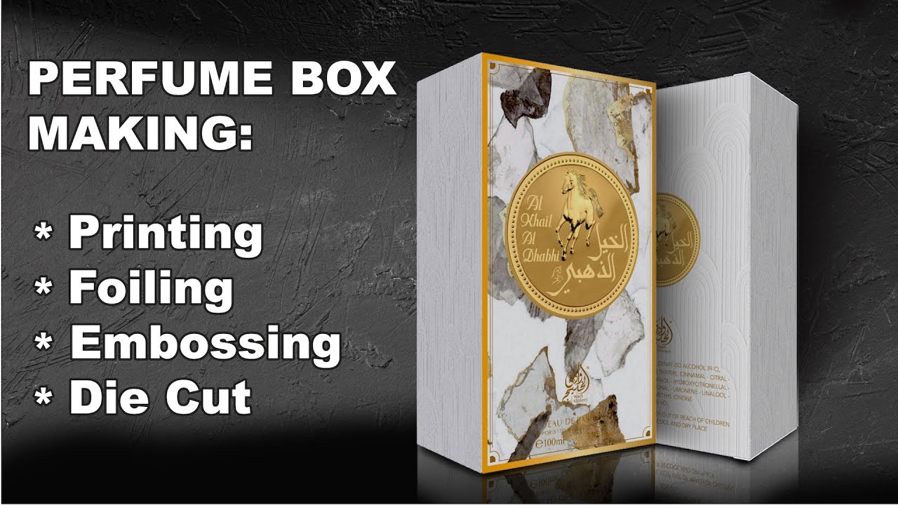 Perfume Box Making Process - Packaging - YouTube