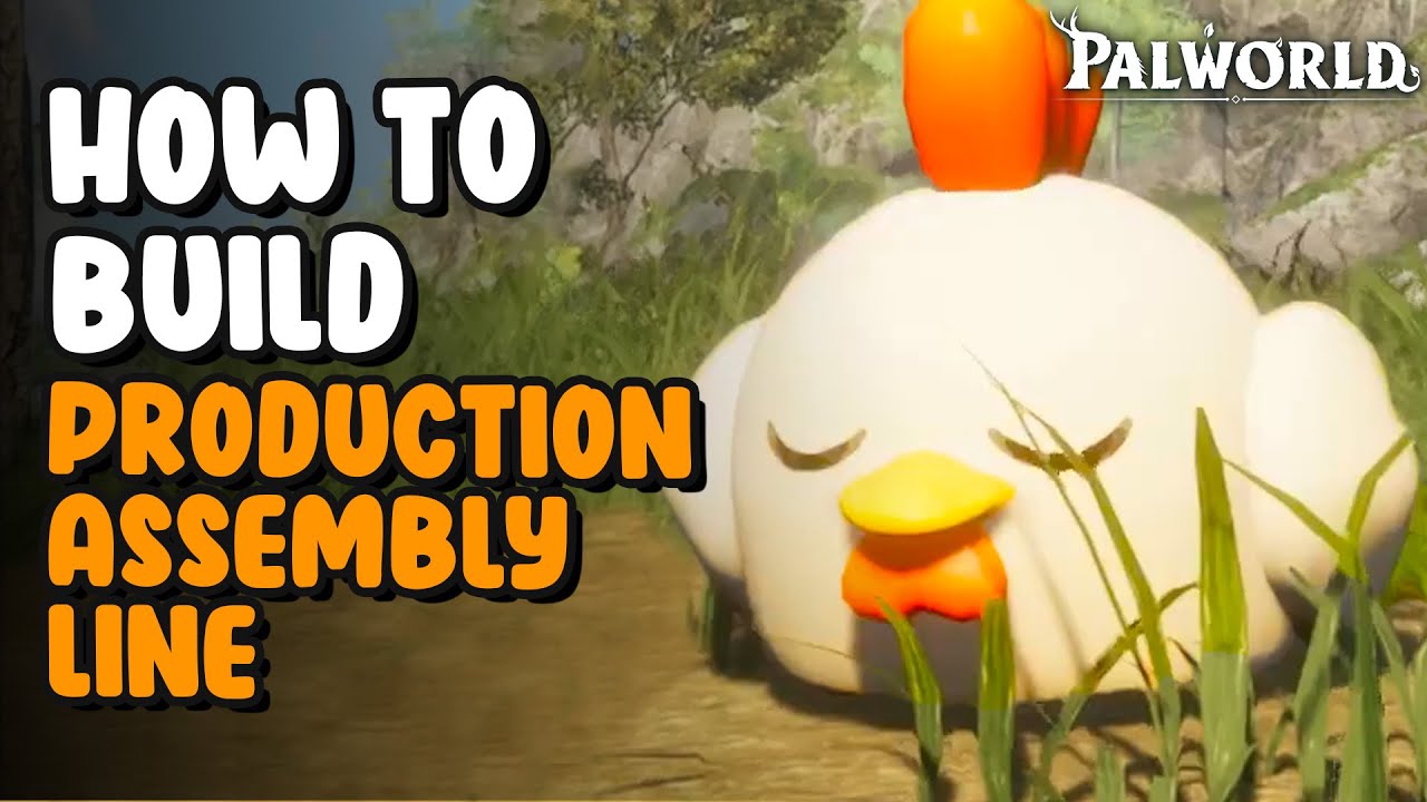 How To Build Production Assembly Line | Palworld - YouTube