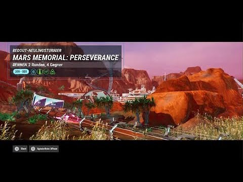 Redout 2 PS5 - Mars Memorial highspeed gameplay - YouTube