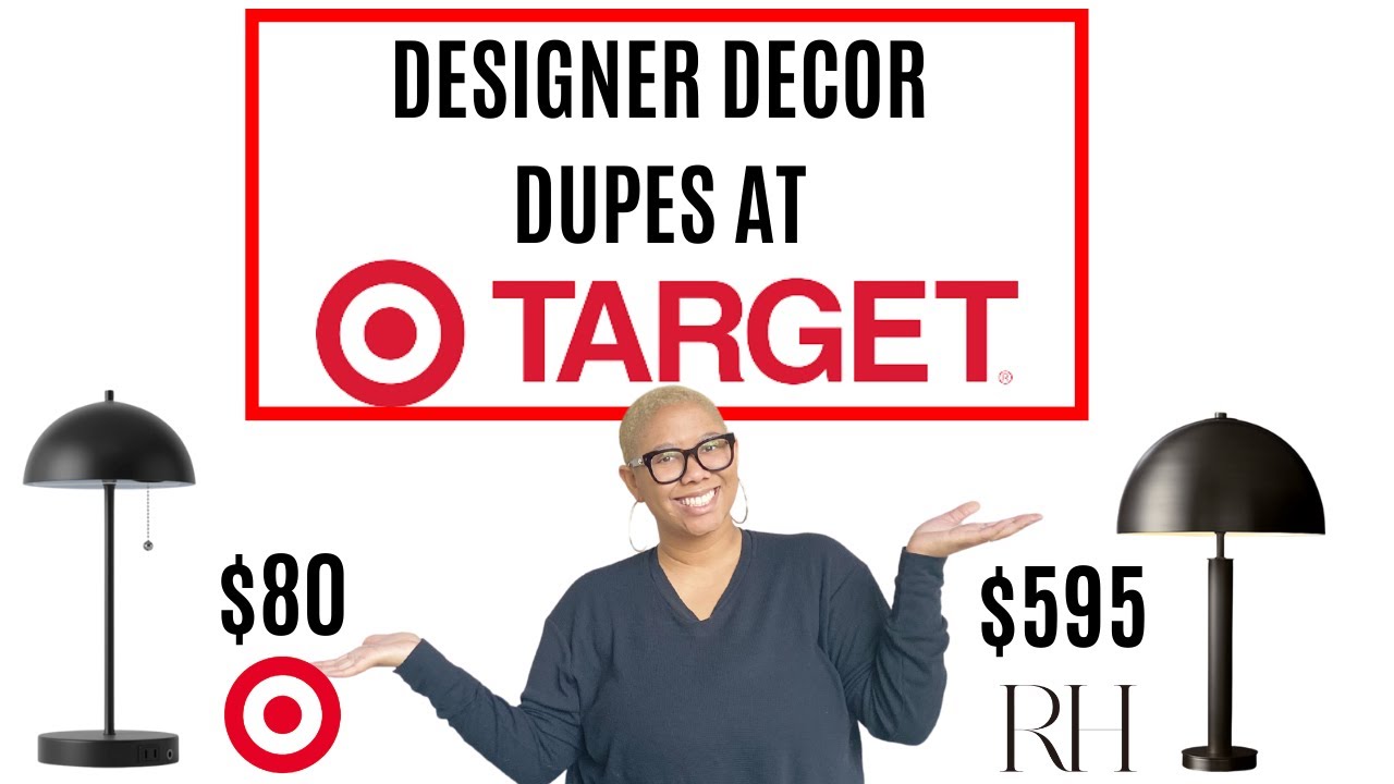 28 DESIGNER Decor Dupes at Target // DIY with KB - YouTube