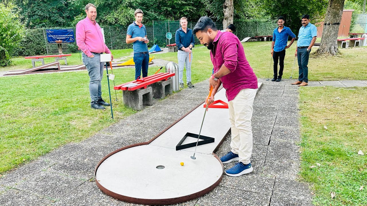 Mini Golf at Germany - Tiny Clubs , Big Fun | 4k Video - YouTube
