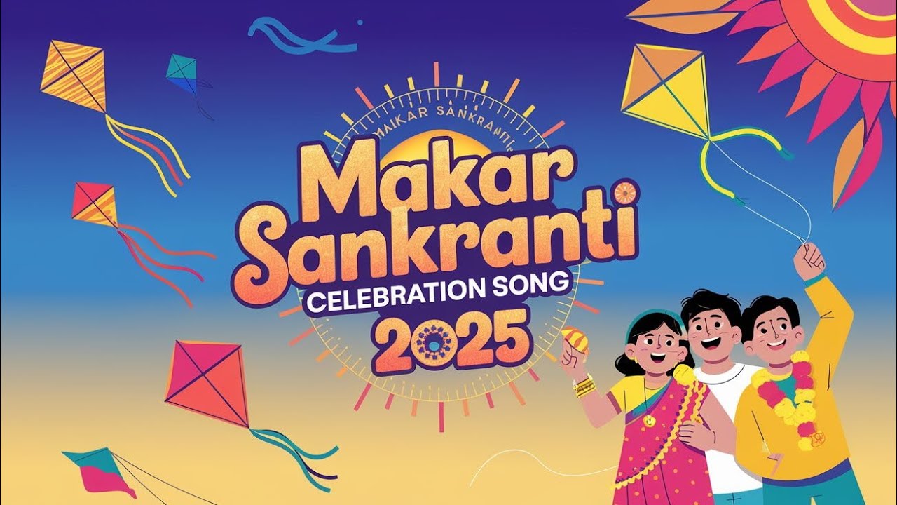 Makar Sankranti Celebration Song 2025 | Happy Vibes with Til, Gud ...