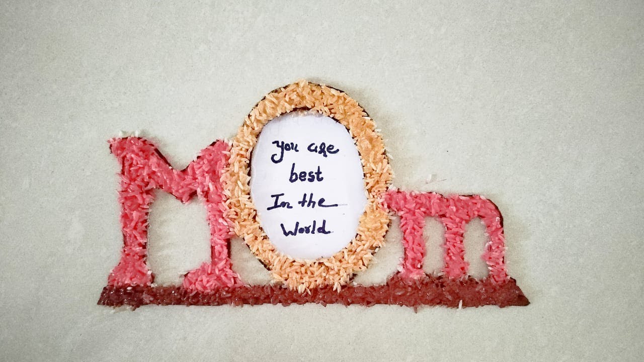 Best paper craft for mother /kriya creation / home decoration - YouTube
