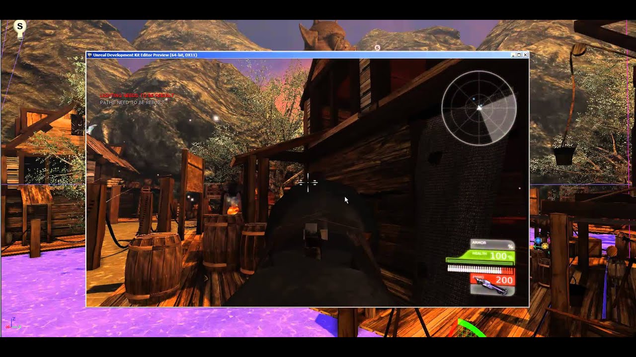 UDK map / Work in progress - YouTube