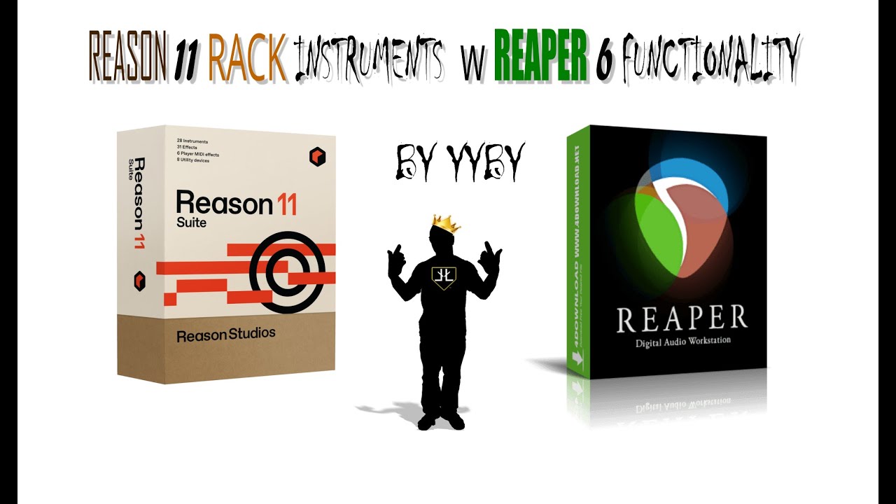 YYBY | REASON 11 RACK INSTRUMENTS w REAPER 6 FUNCTIONALITY - YouTube