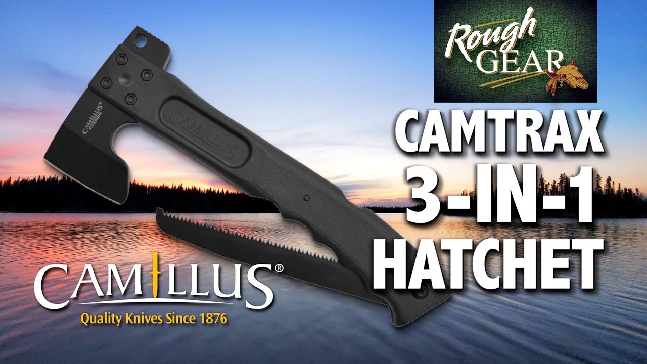 Camillus Camtrax 3-in-1 Hatchet | Rough Gear - YouTube