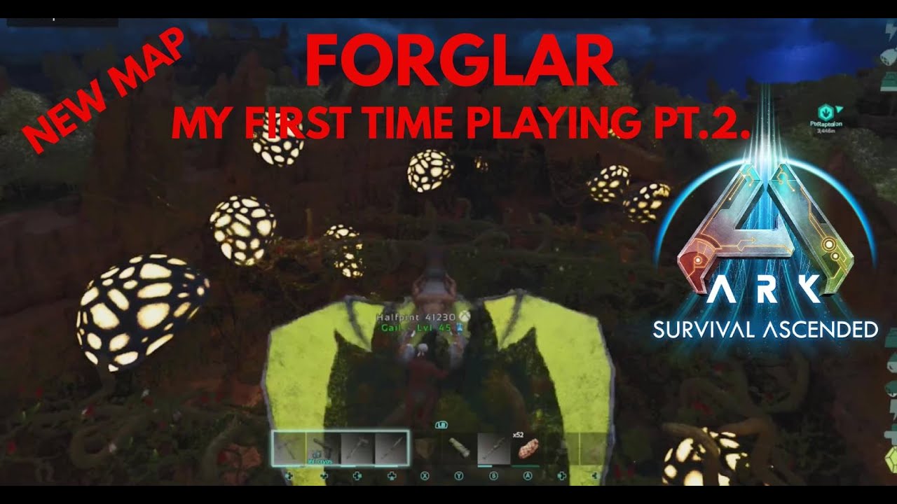 Ark Survival Ascended -New Map (FORGLAR) EP.2 (My First Look/Let's ...
