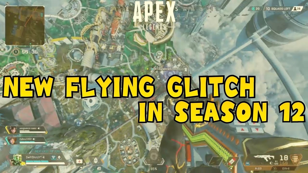 NEW FLYING GLITCH In Apex Legends Season 12 On Olympus - 100% Working ...