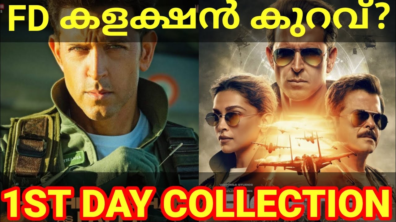 Fighter 1st Day Boxoffice Collection |Fighter Hindi Movie Collection # ...