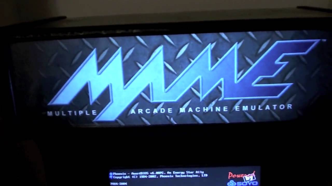Cool MAME Arcade Custom Marquee - YouTube