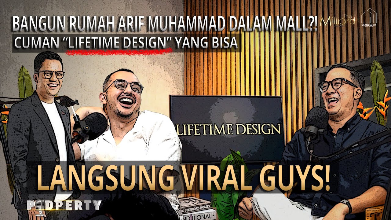 BANGUN RUMAH ARIF MUHAMMAD DALAM MALL? CUMAN "LIFETIME DESIGN" YANG ...