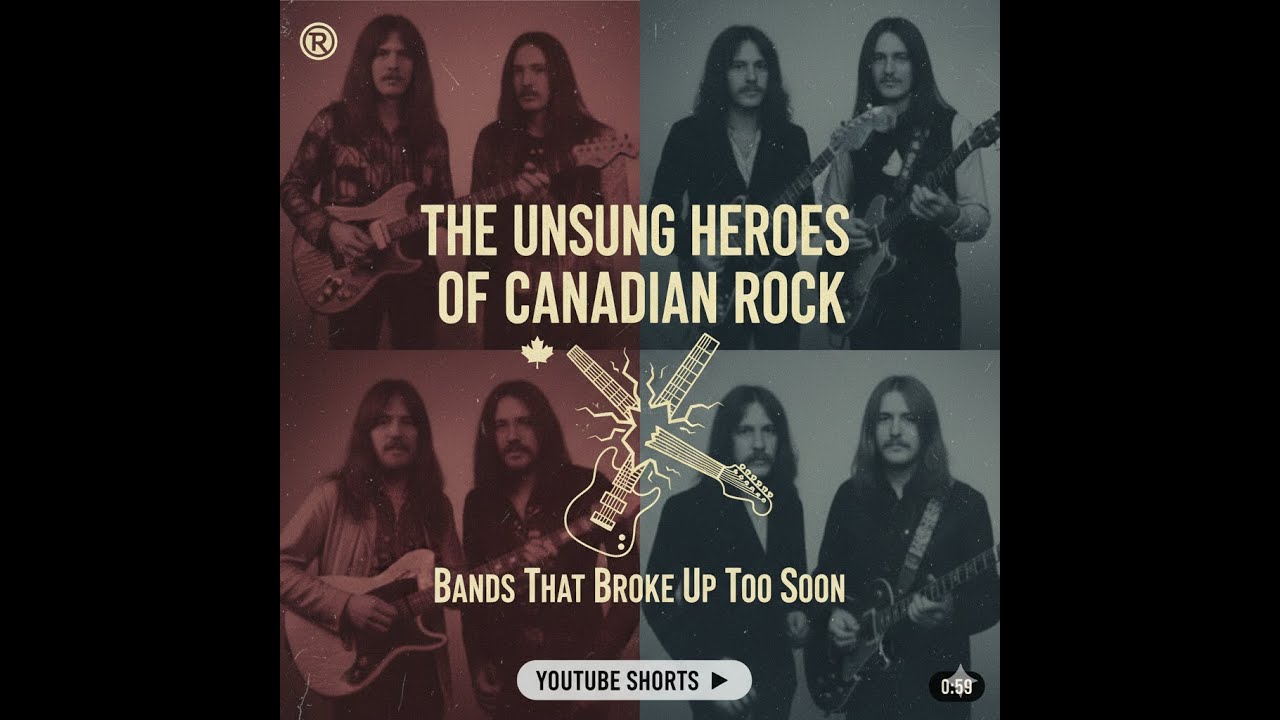 The Unsung Heroes of Canadian Rock: Bands That Broke Up Too Soon - YouTube