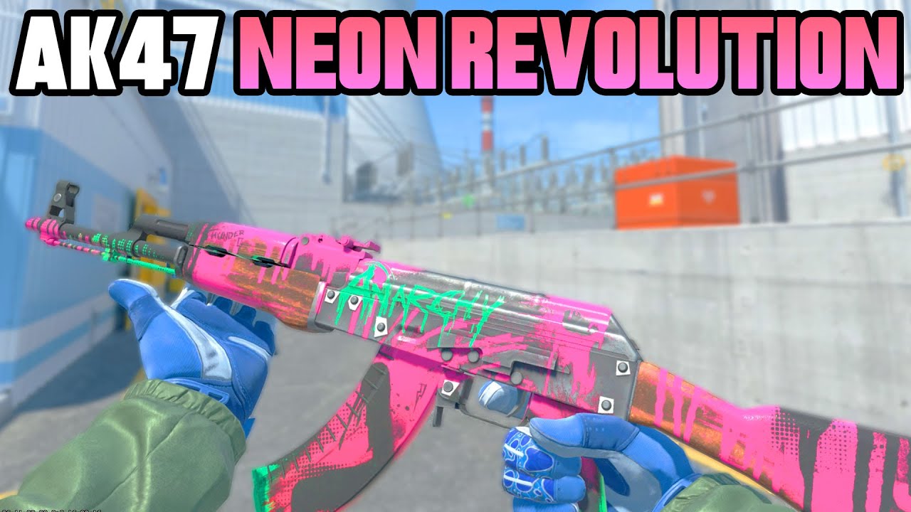 CS2 AK-47 Neon Revolution (FACTORY NEW) | CS2 AK-47 Gameplay - YouTube