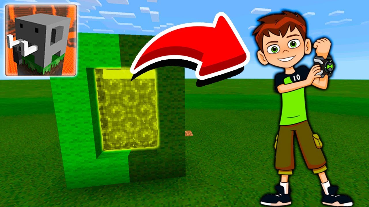 How to Make a PORTAL to BEN 10 Dimension in Craftsman : Building Craft ...