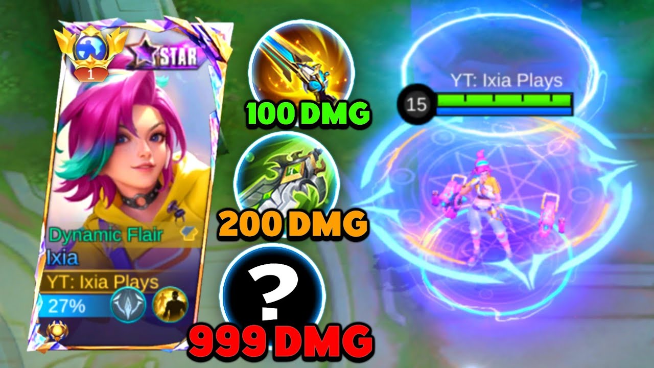 BEST IXIA BROKEN BUILD AND EMBLEM IN RANKED 2025 | IXIA GAMEPLAY 2025 ...