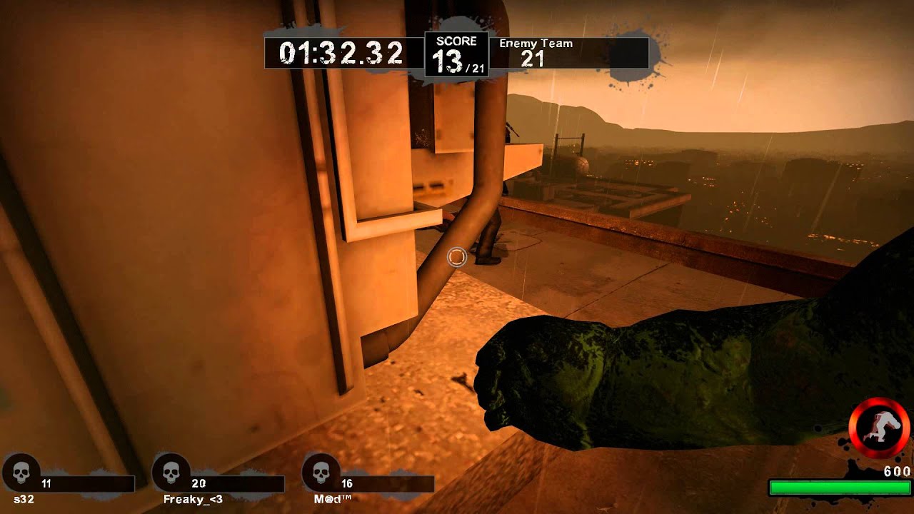 Left 4 Dead 2 - Rooftop charge - YouTube