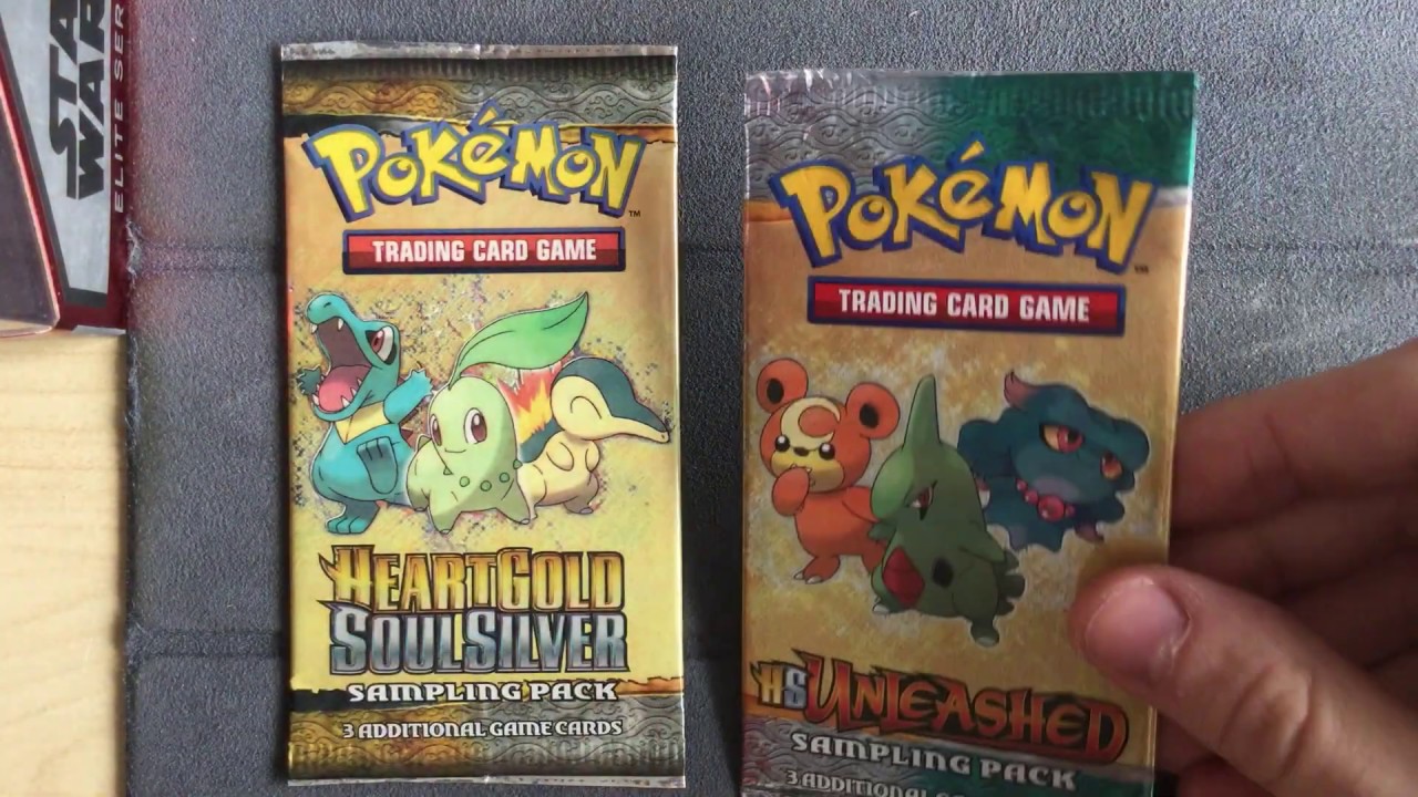 HGSS Sampling pack - HGSS Unleashed Sampling Pack - YouTube