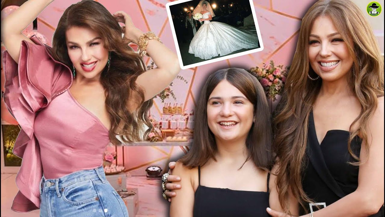 Thalía Así Celebró Los Xv Años De Su Hija Sabrina - YouTube