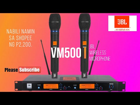 JBL VM500 Wireless Microphone. Presyong pang masa.