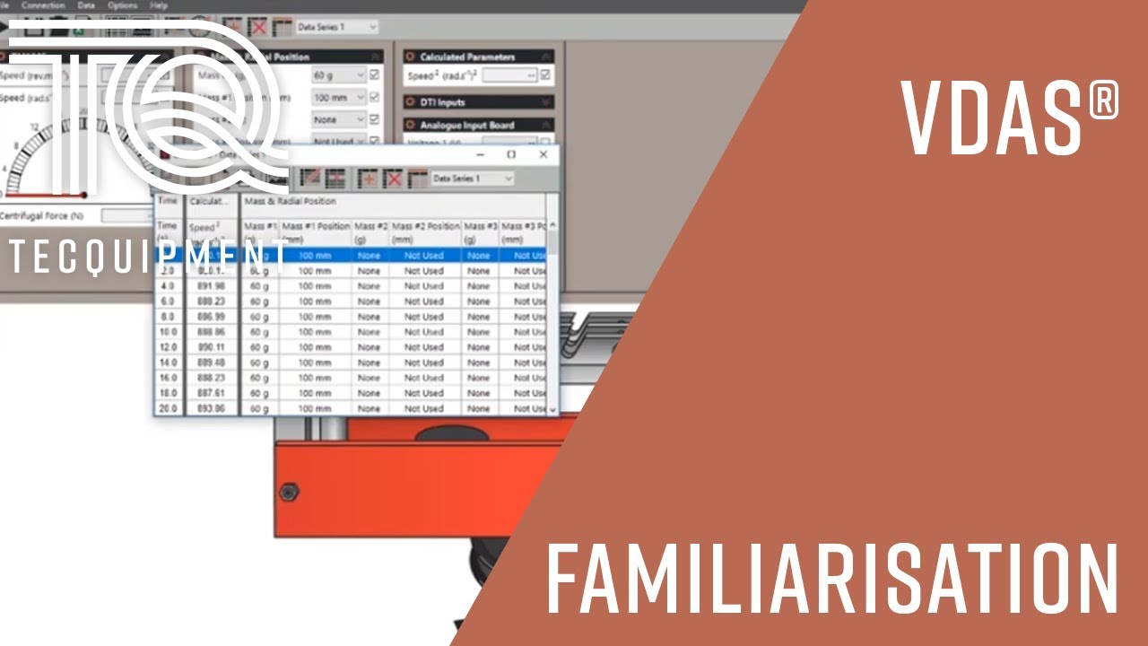 VDAS from TecQuipment: Familiarisation - YouTube