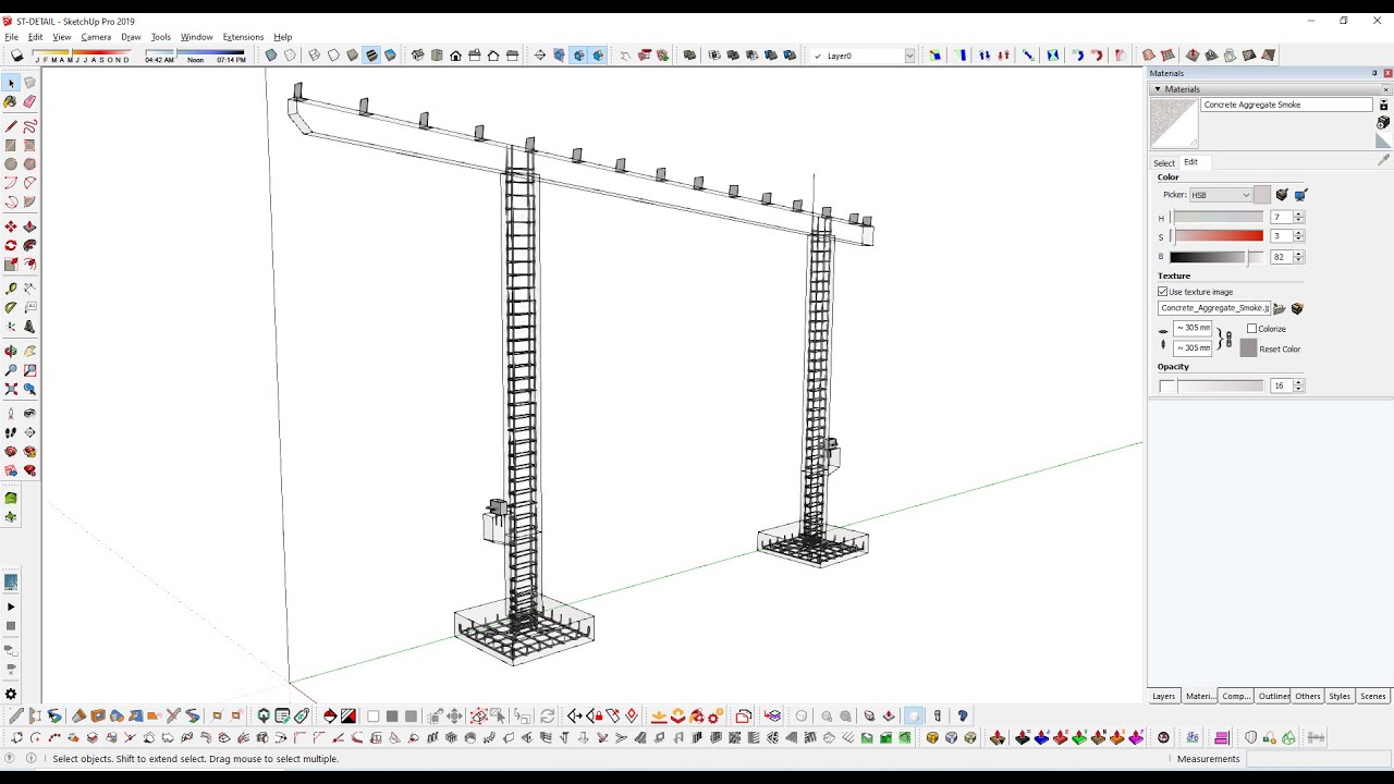 SketchUp Structural Detailing - YouTube