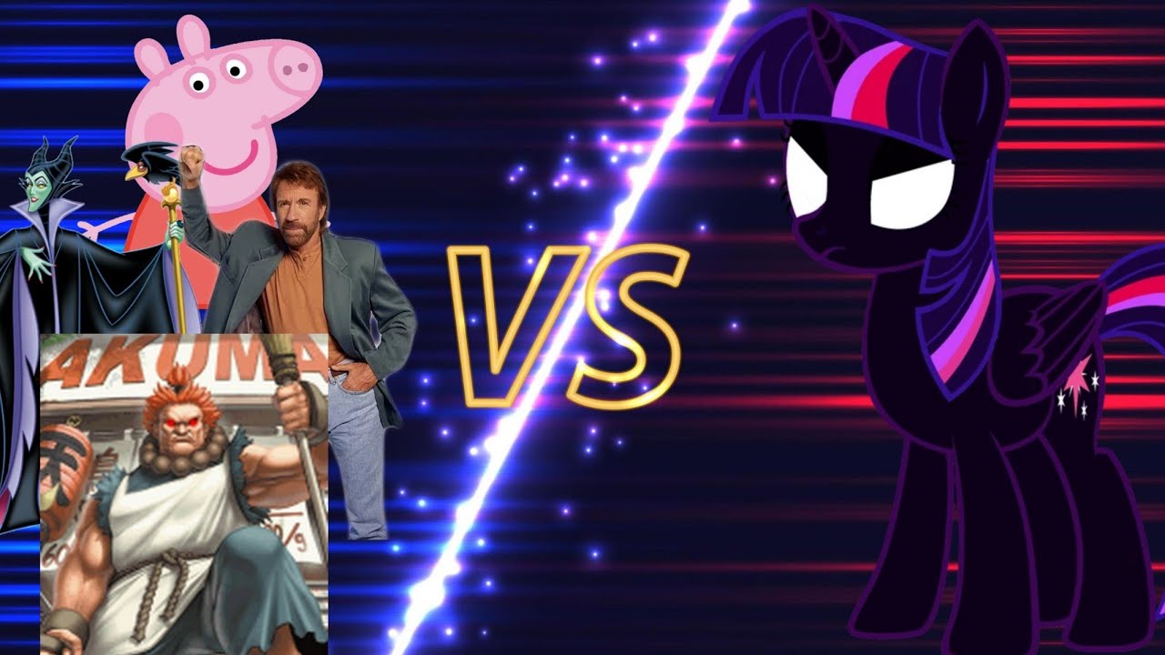 MUGEN (Requested)- Peppa Pig, Maleficent, Rare Akuma and Chuck Norris ...