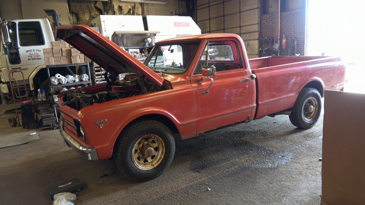 It's back 1967 C20 chevy - YouTube