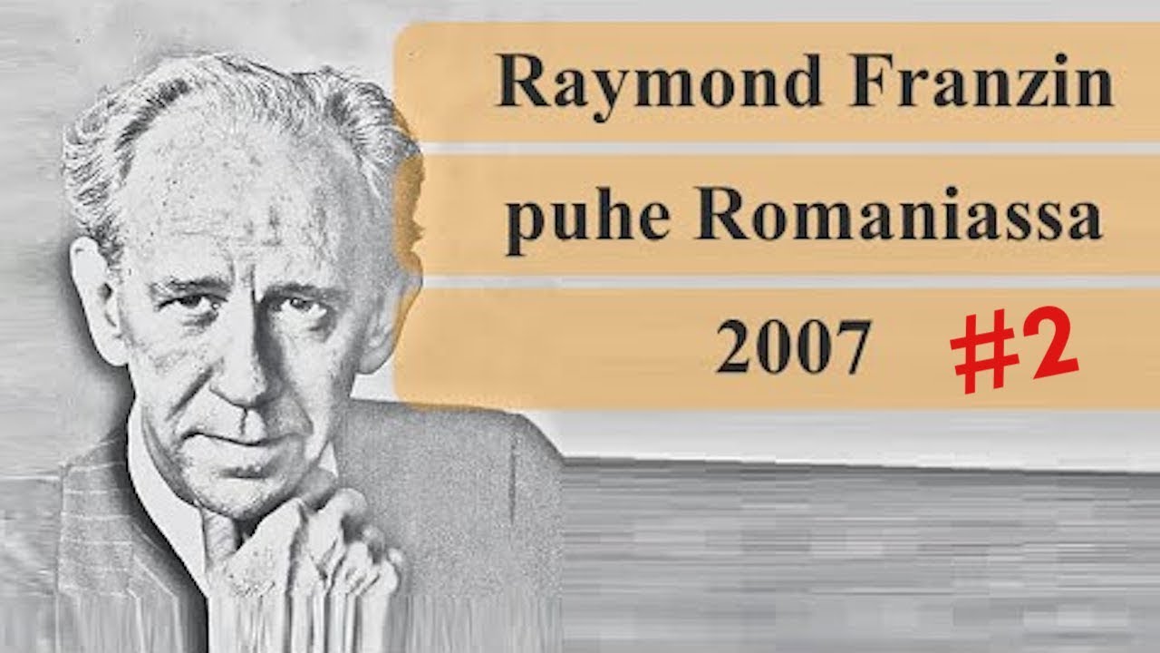 Raymond Franz puhuu vuosista 607 eaa. ja 1914 ya. - YouTube