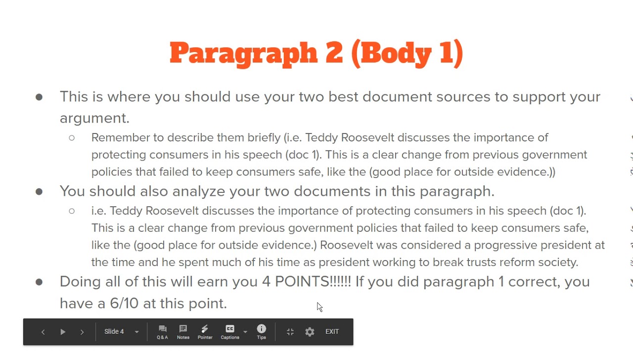 2020 AP US History DBQ Tips - YouTube