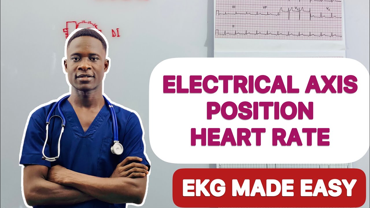 How to read EKG P2 | Electrical Axis, Position of the heart and Heart ...