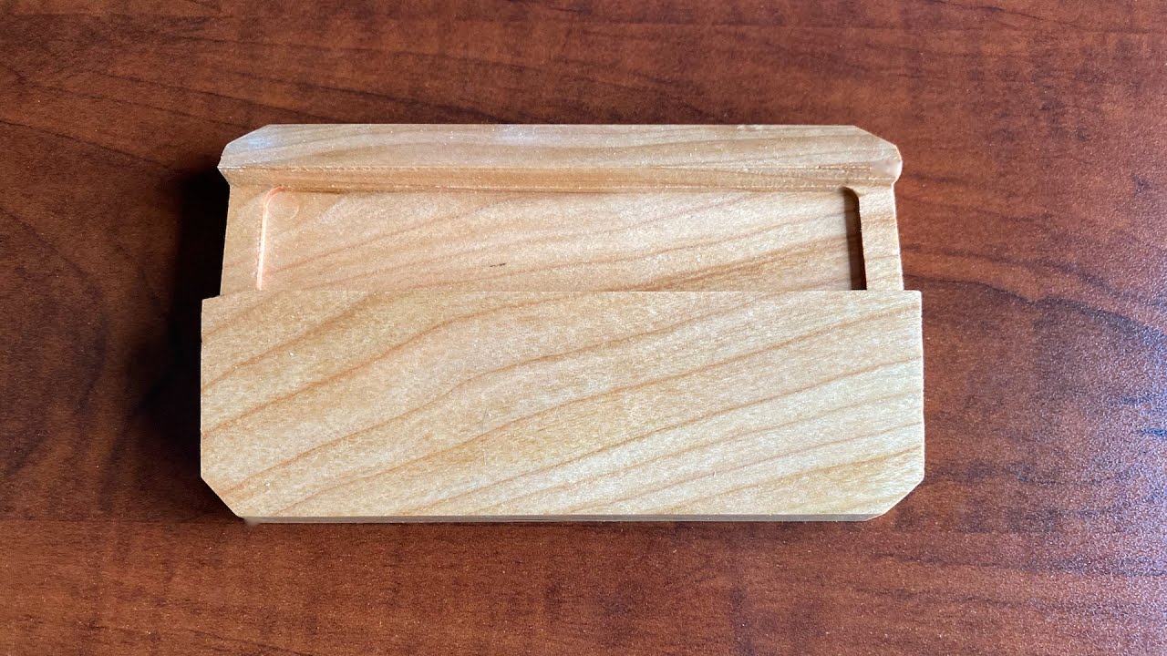 Wood Stand for Desk Sign - YouTube