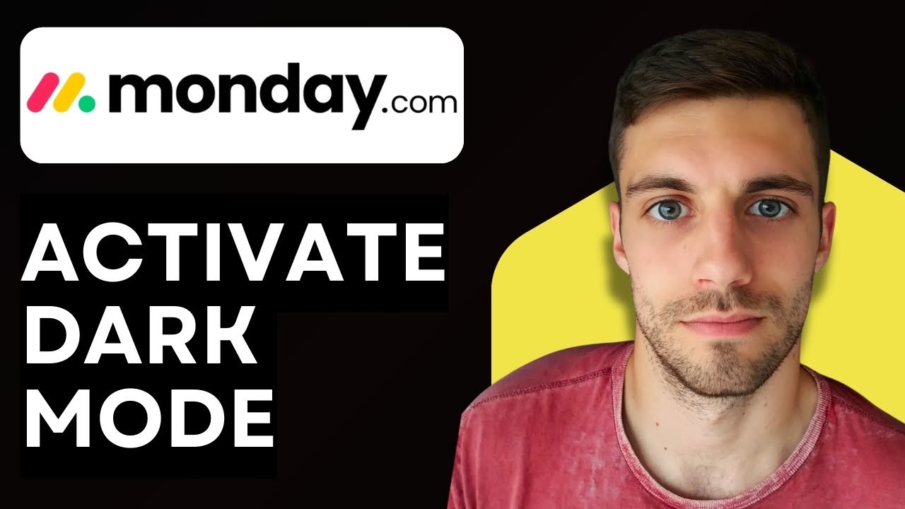 How to Activate Dark Mode in Monday.com 2026 | Enable Dark Mode in ...