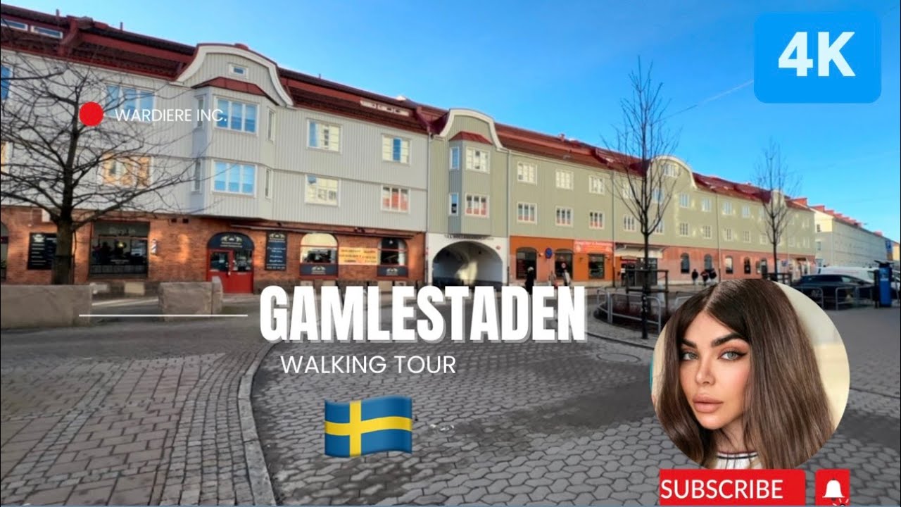 Sweden: A walking tour of Gamlestaden - YouTube