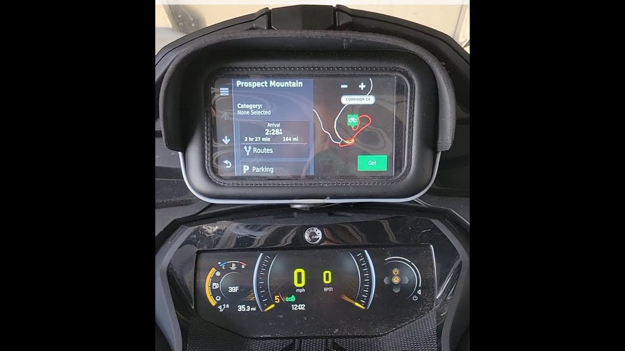 GPS wiring 2022 Ski Doo Grand Touring Limited - YouTube