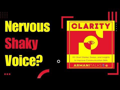 How to Stop your Voice From Shaking when you're Nervous - YouTube