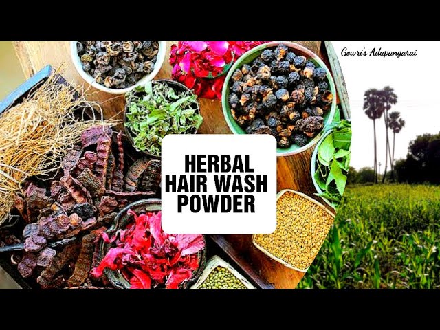 Herbal Hair Wash Powder Homemade Traditional, 56% OFF