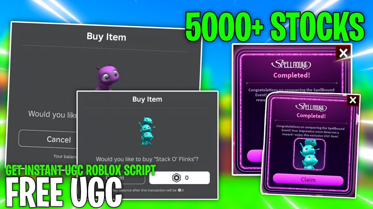 [ PASTEBIN DIRECT LINK SCRIPT ] Roblox Instant UGC Script ~ Netflix ...