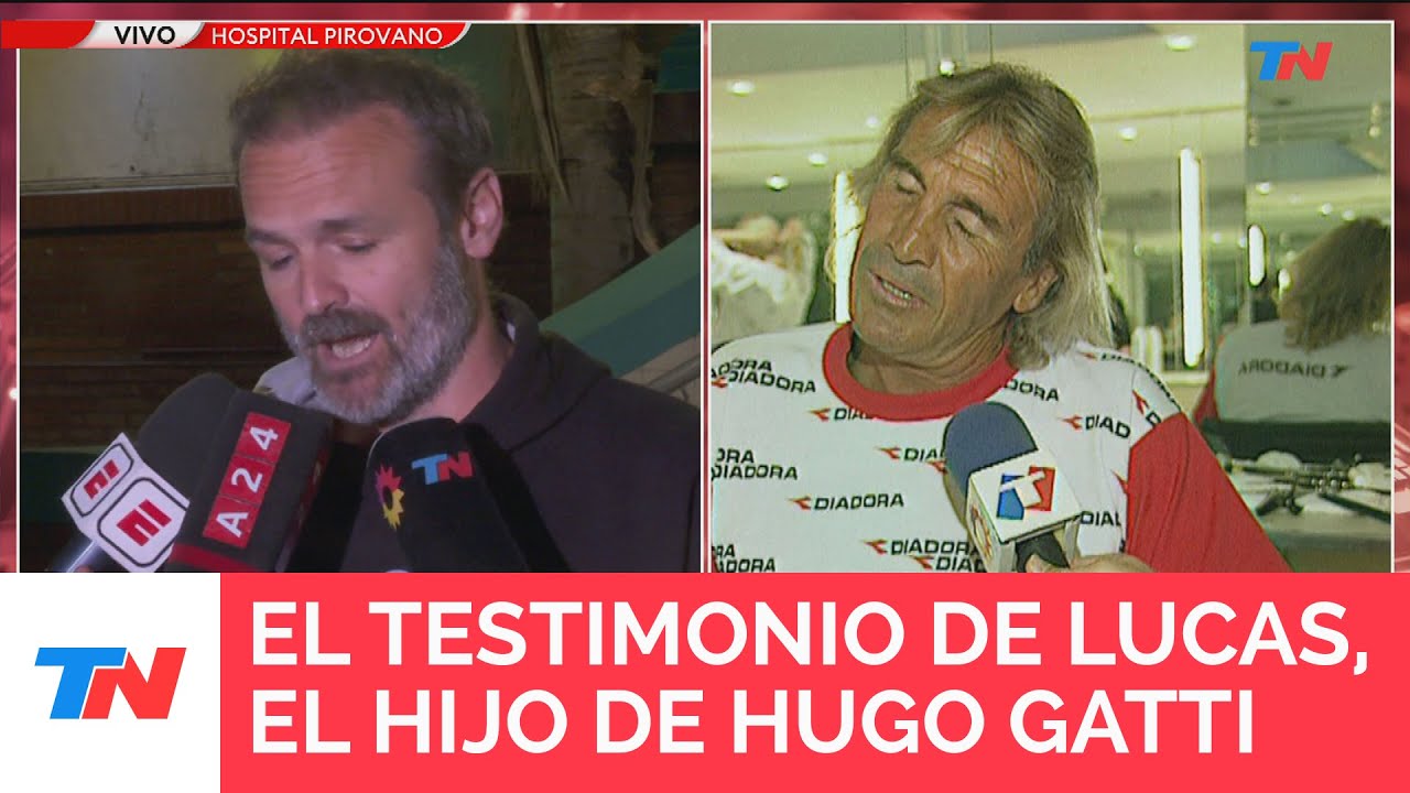 "No tenía sentido alargarle el sufrimiento": Lucas, hijo de Hugo Gatti ...