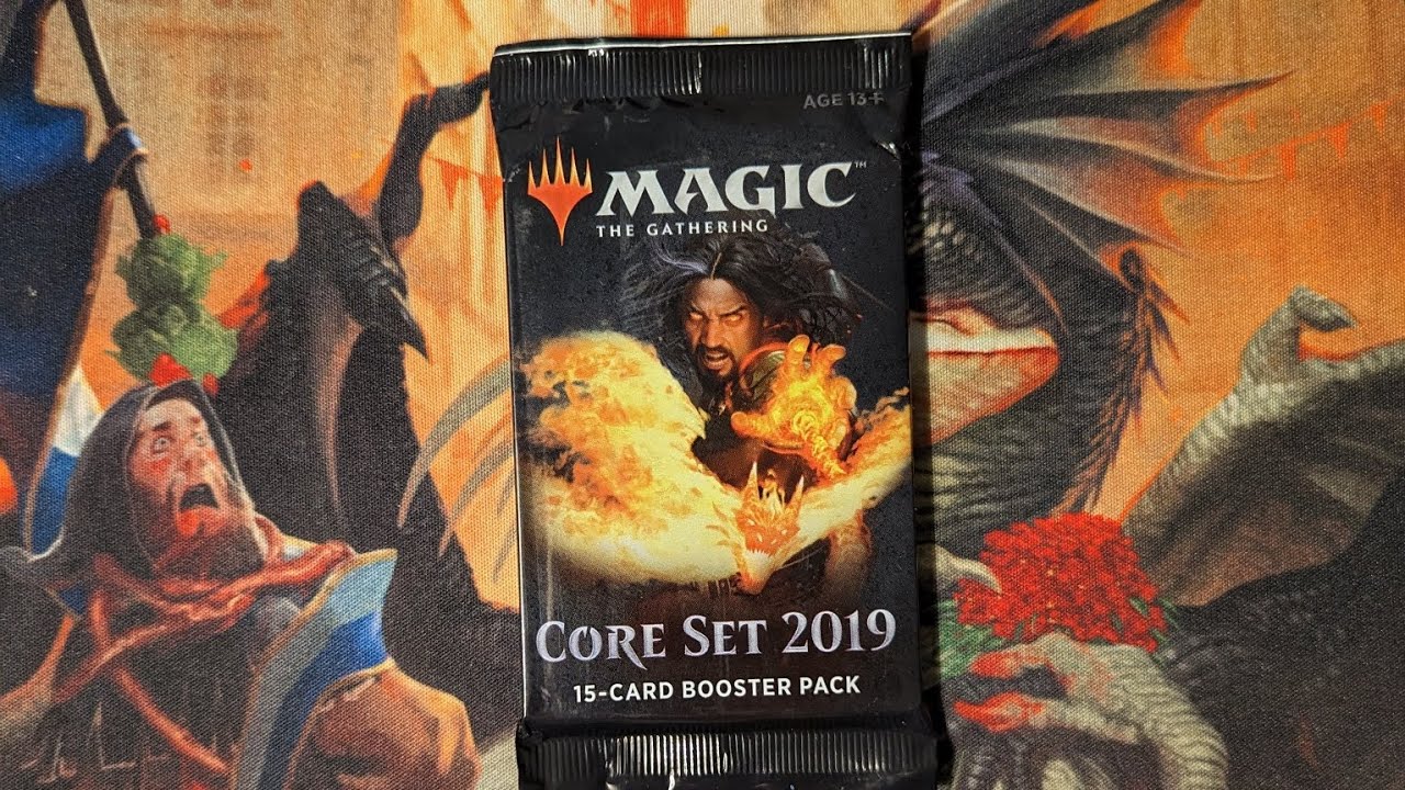 Daily Pack of Cardboard Crack #6 MTG: Core set 2019 - YouTube