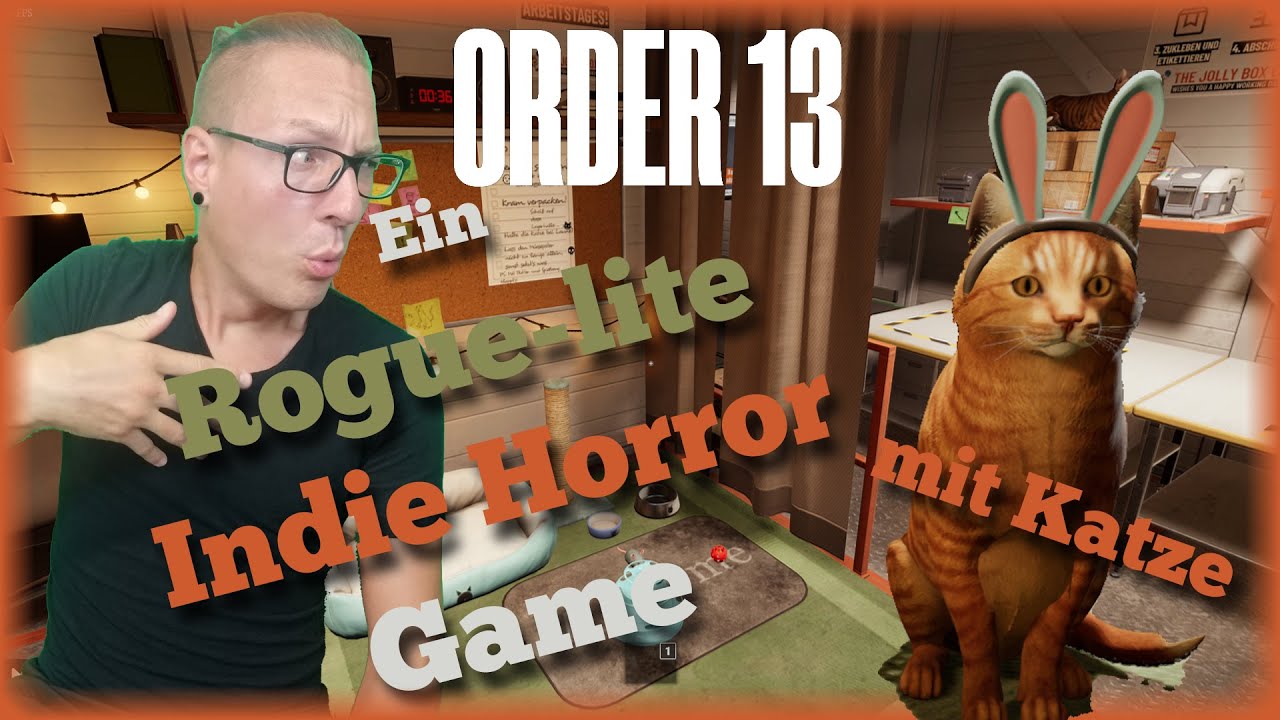Order 13 | Ein Rougue Lite Horror Game mit Katze? | Lets Play | Deutsch ...