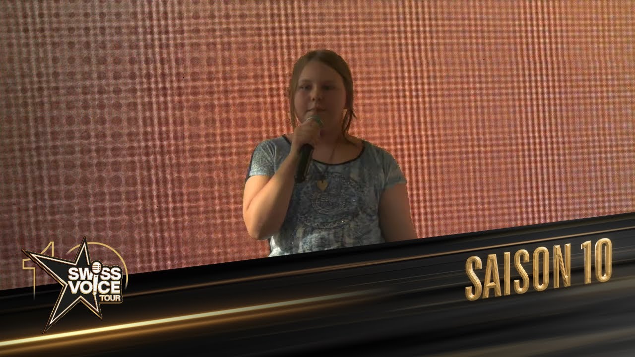 Lucie 11 ans - Swiss Voice Tour 2025, Léman Centre - YouTube