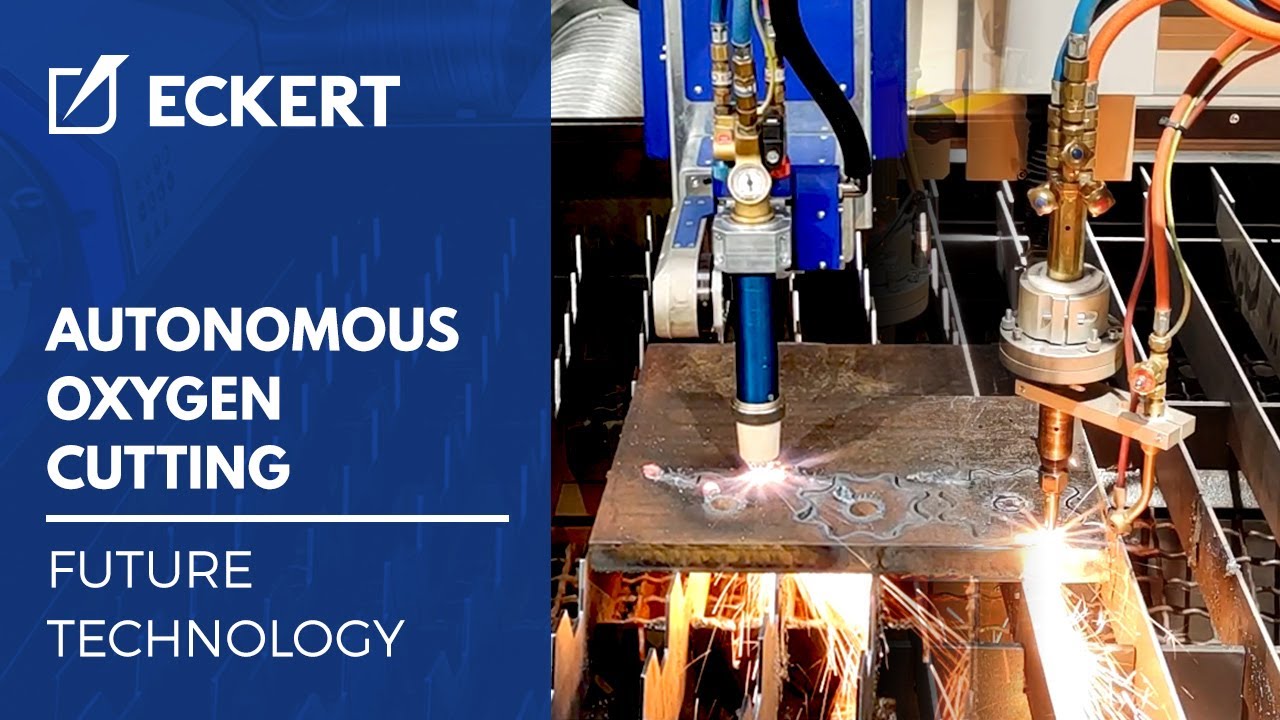 Oxygen CNC cutting machine from the future! Fully autonomous cutting ...