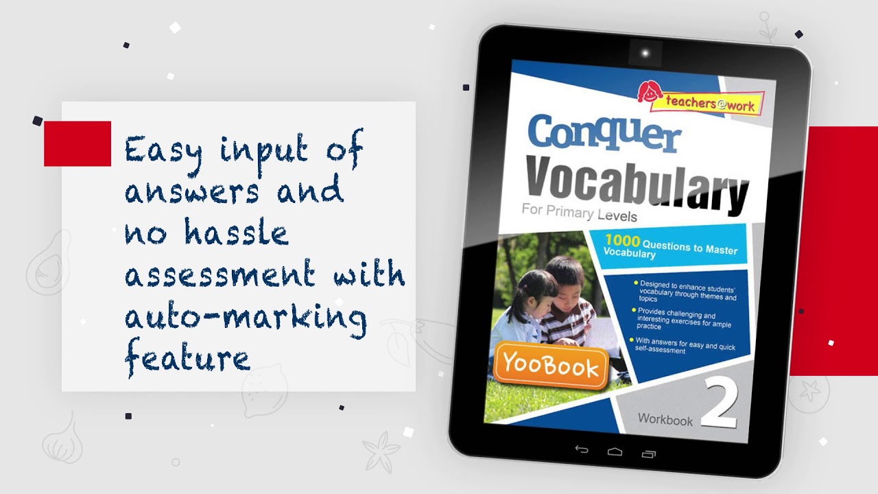 Conquer Vocabulary for Primary Levels - YooBook Edition - YouTube