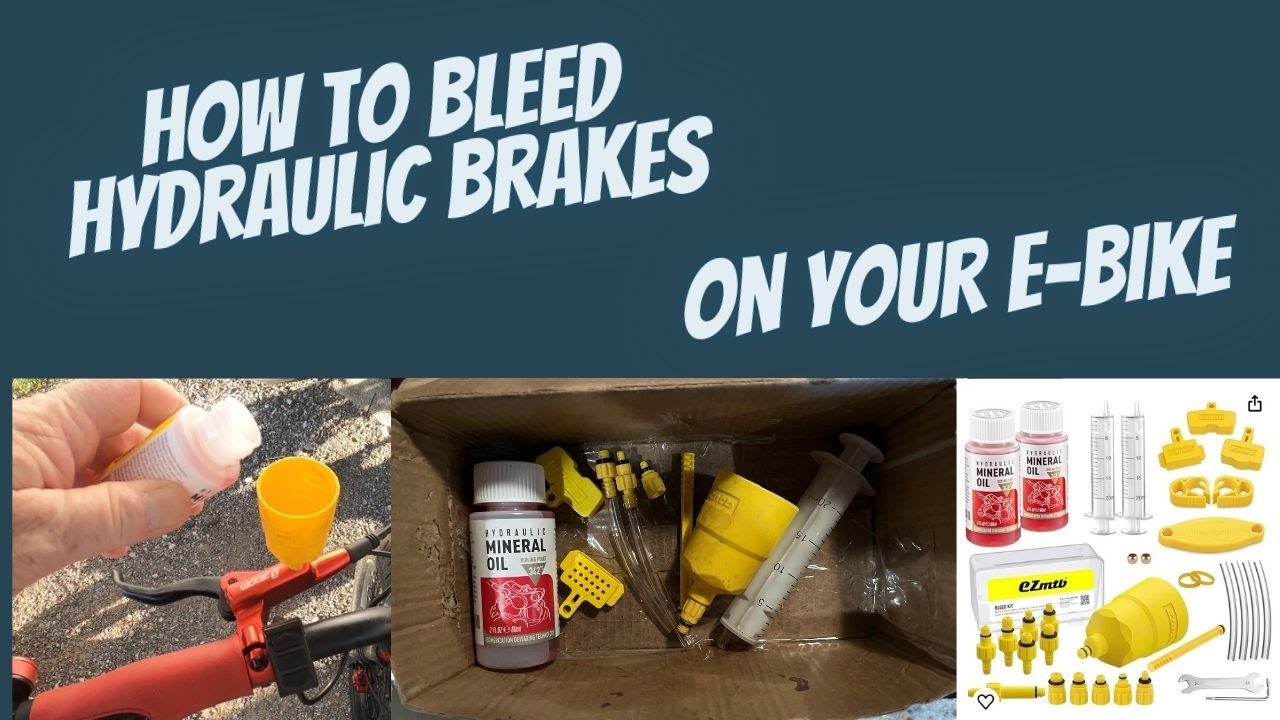 Brake Bleeding Tips : Optimize your e-bikes brakes - YouTube