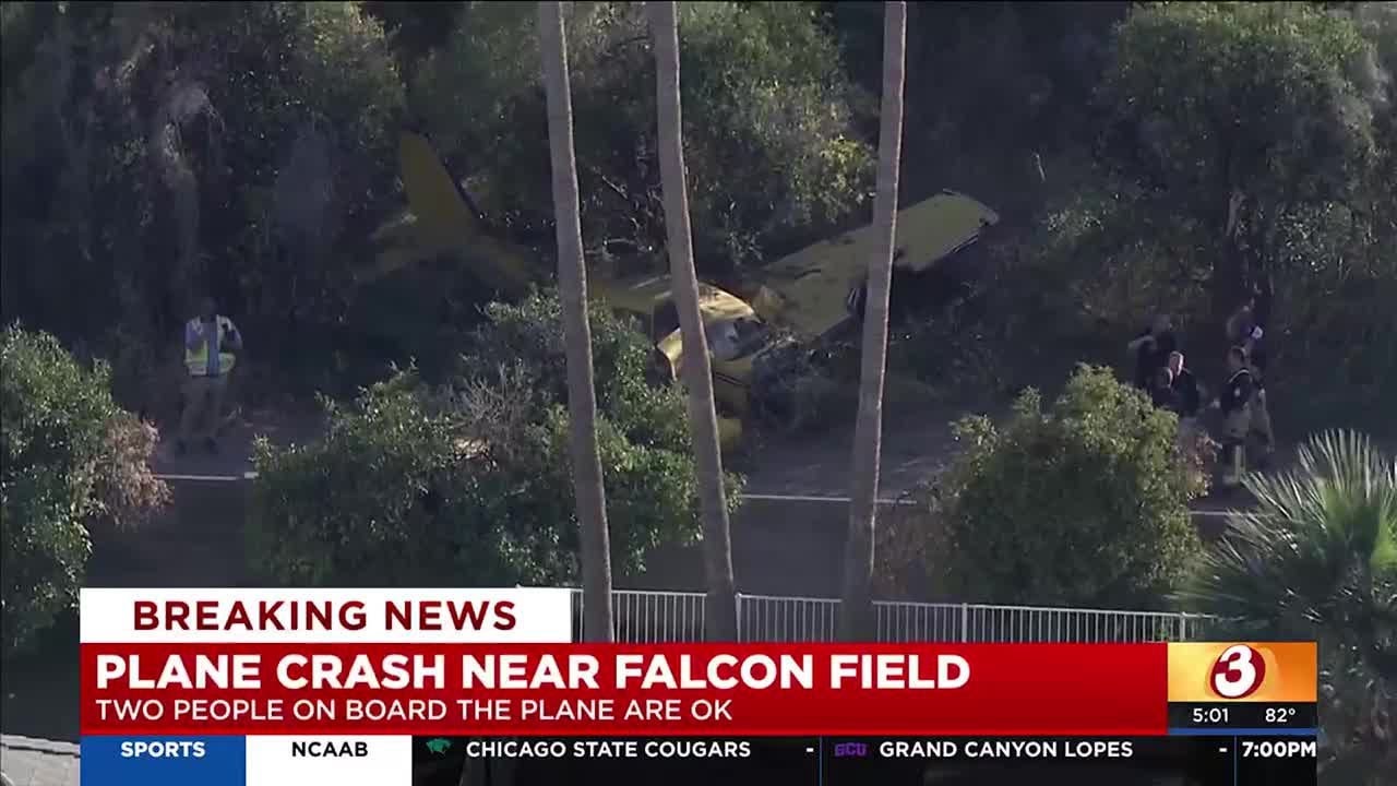 No injuries after small plane crashes near Mesa's Falcon Field Airport ...