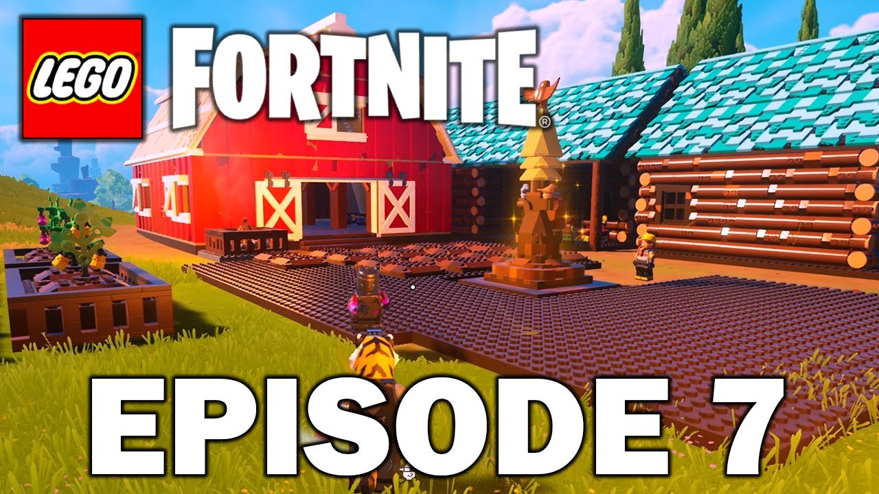 More Grasslands Village Development! | Episode 7 | LEGO FORTNITE ...