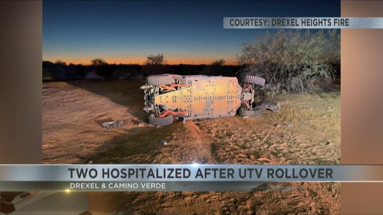 Two people recovering after UTV rollover on Tucson's southwest side ...