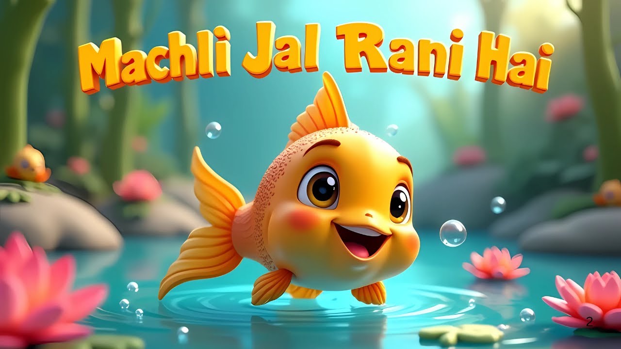 Machhli Jal Ki Rani Hai | मछली जल की रानी है | Fun Kids Rhyme ...