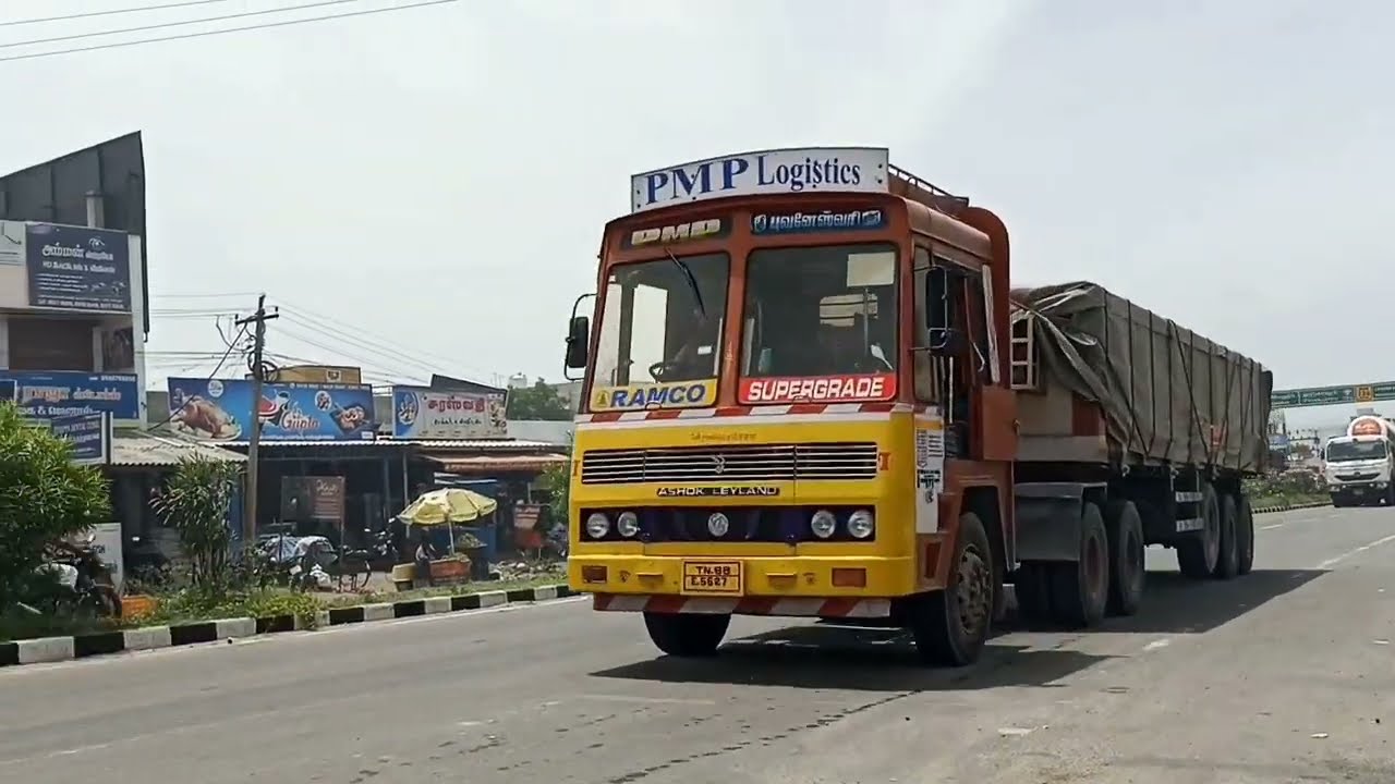 Lorry videos! Tata, Ashok Leyland 22 Wheeler, Eicher 14 Wheeler Bulkers ...
